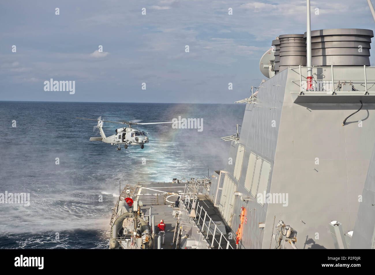 SEA OF JAPAN (Sept. 14, 2016) An MH-60R Sea Hawk, assigned to ...