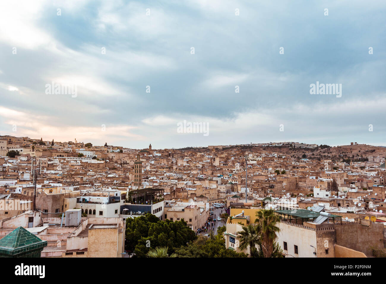 Medina fez aerial hi-res stock photography and images - Alamy