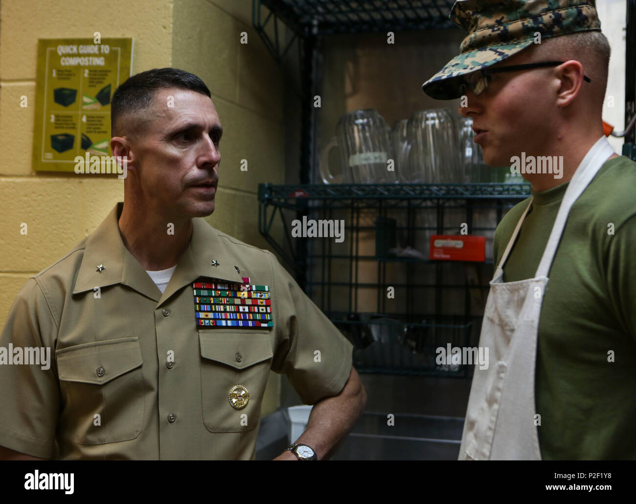 U s marine corps brig gen robert f castellvi hi-res stock photography ...