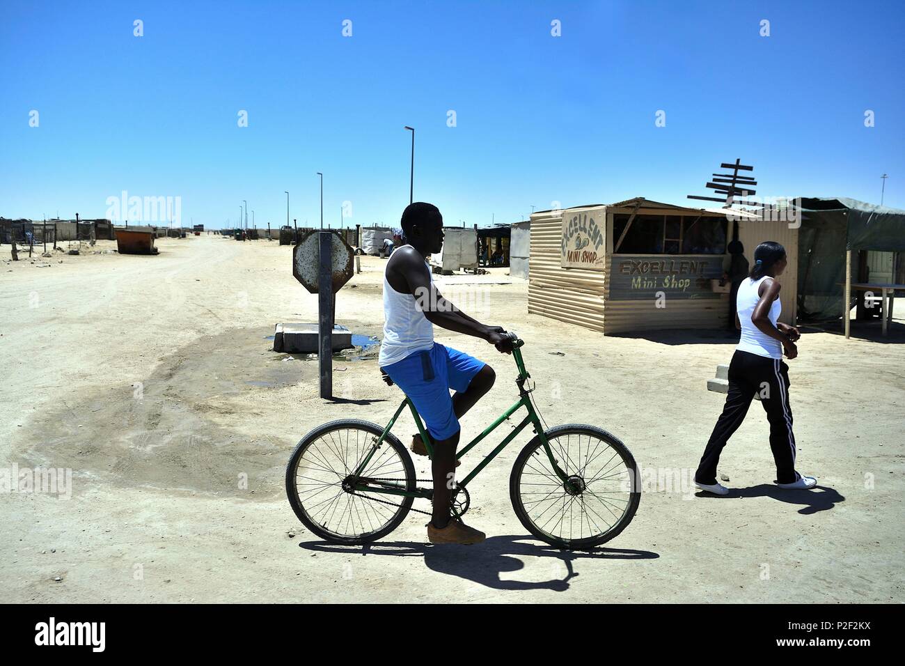 Namibia, Swakopmund, Mondesa Township Stock Photo - Alamy