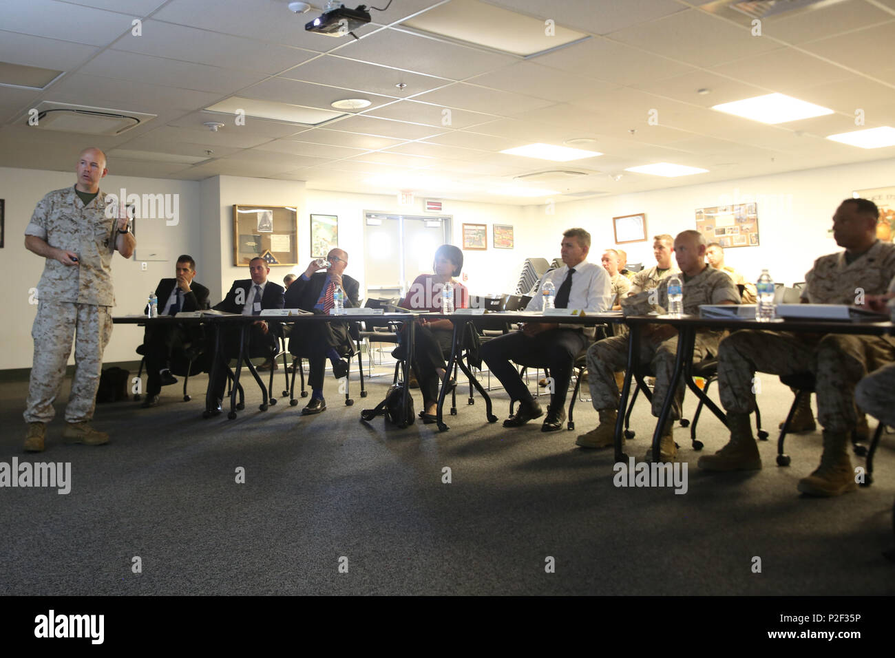 Lt. Col. Shaun Fitzpatrick, executive officer for Chemical Biological ...