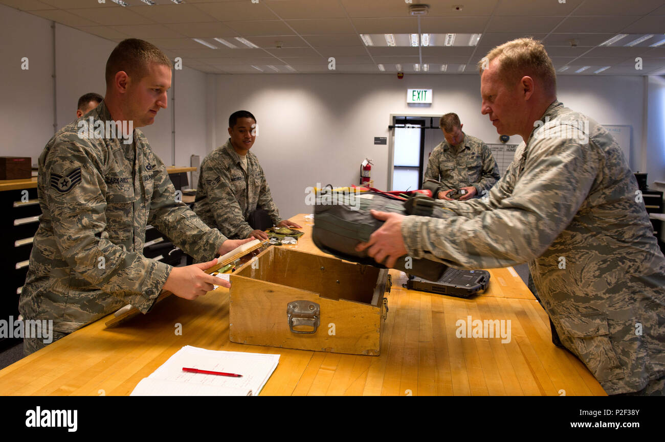 U.S. Air Force Staff Sgt. Joshua Clark-Parrick, 52nd Operations Support ...