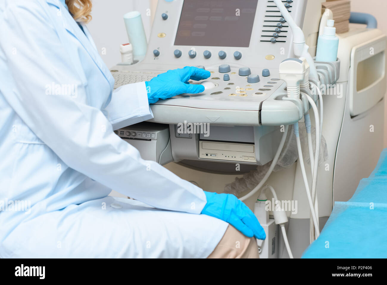 Obstetrician Gynecologist At Work