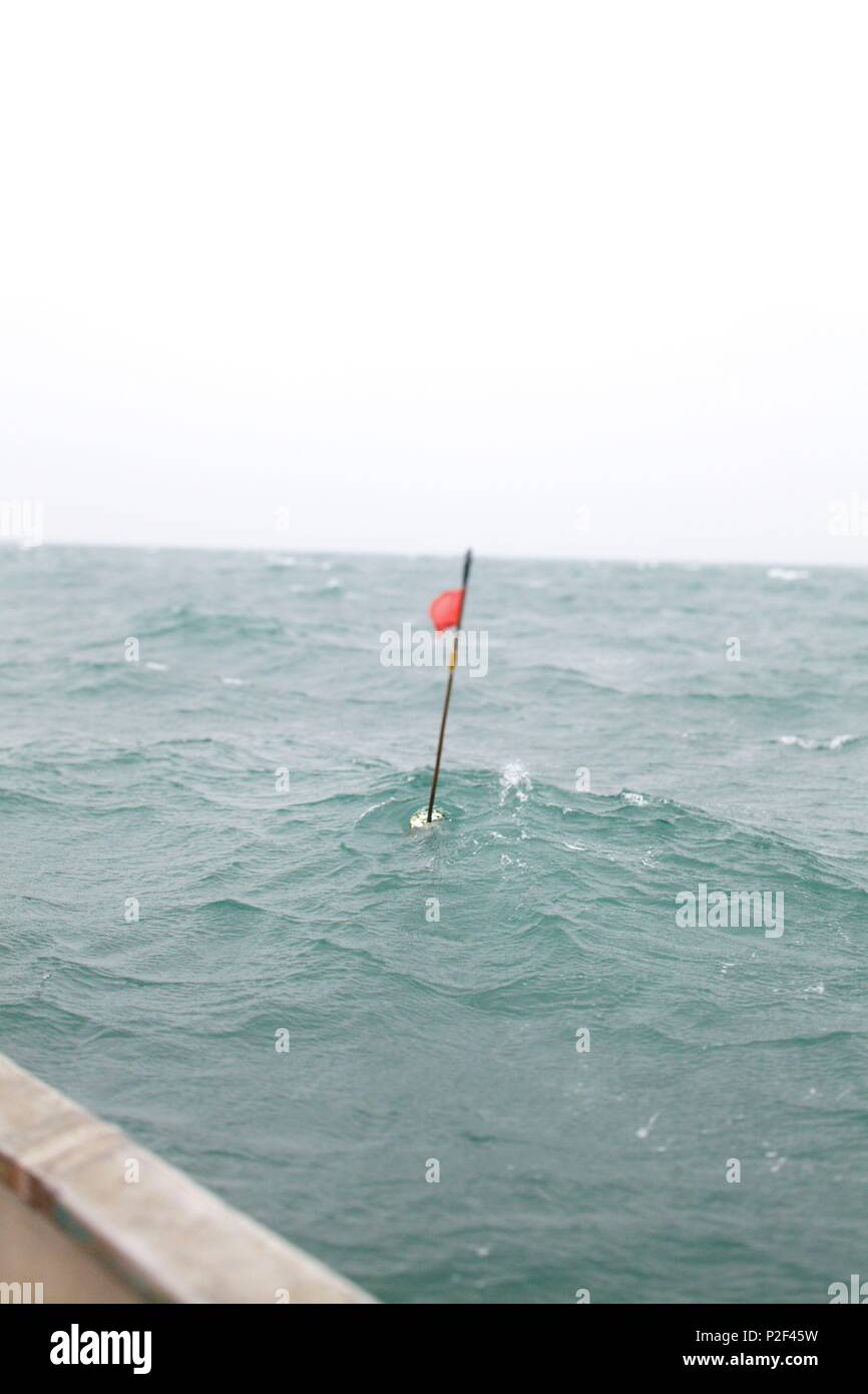 France, Manche, Cotentin, Granville, bulwark fishing on the M Tethys ...