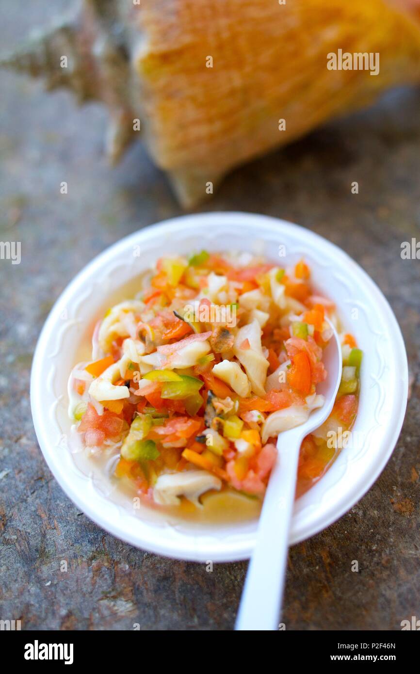 Bahamas conch salad hi-res stock photography and images - Alamy