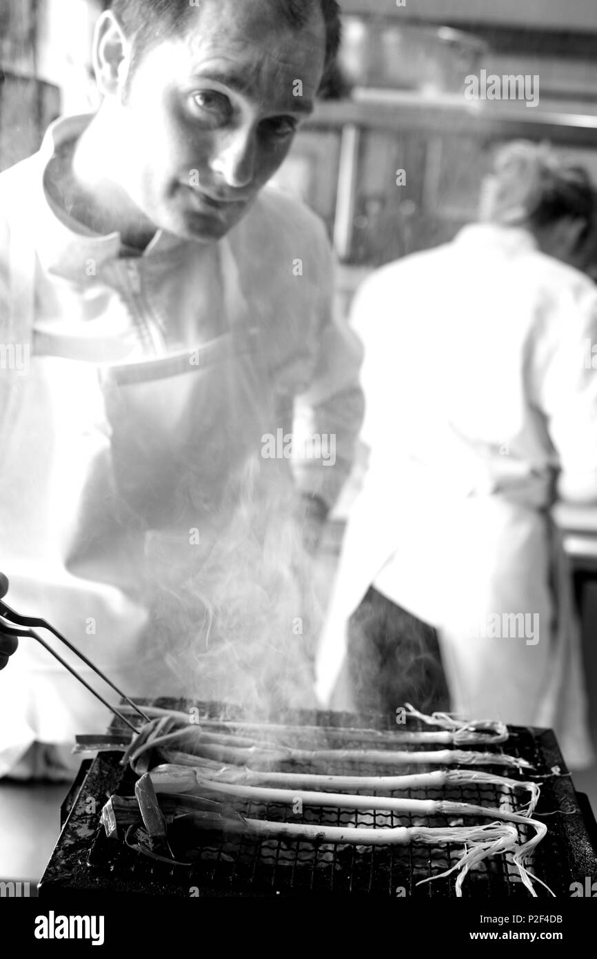 France, Vendee, Noirmoutier island, L'Herbaudiere, La Marine restaurant ...