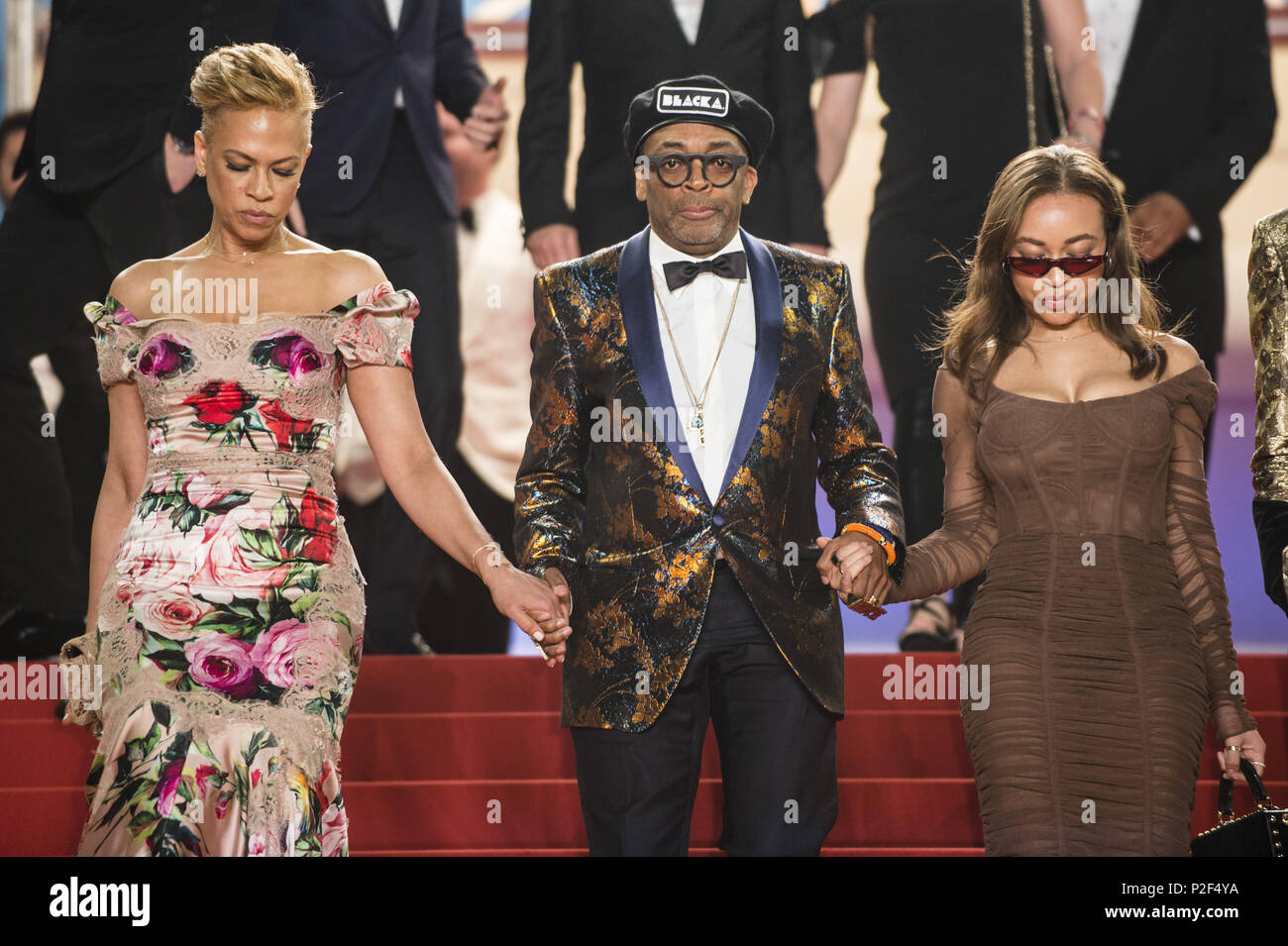 71st annual Cannes Film Festival Featuring: Tonya Lewis Lee, Spike Lee ...