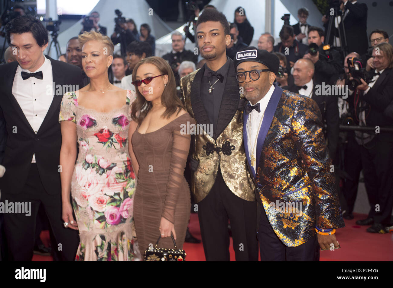 71st annual Cannes Film Festival Featuring: Tonya Lewis Lee, Spike Lee ...