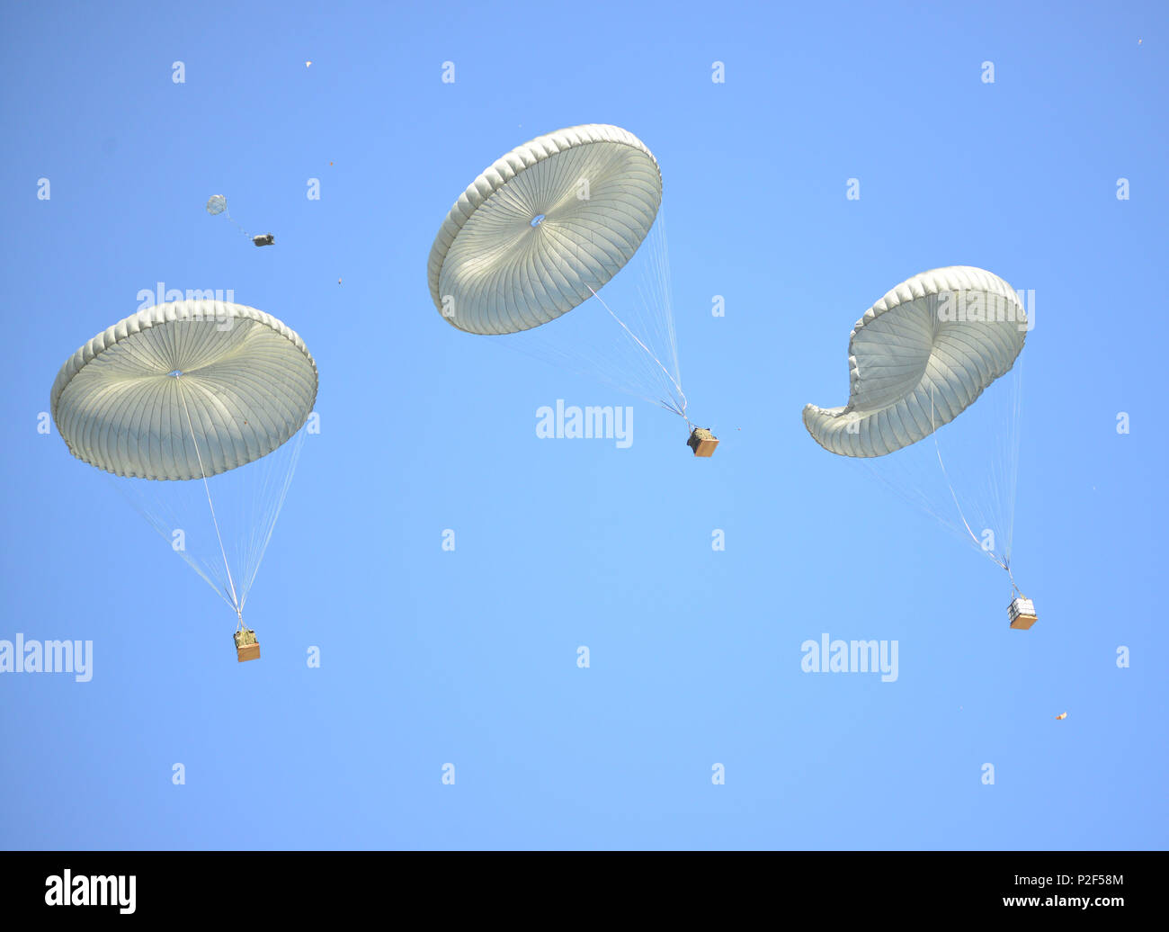 U.S. Paratroopers, assigned to 5th Quartermaster Theater Aerial ...