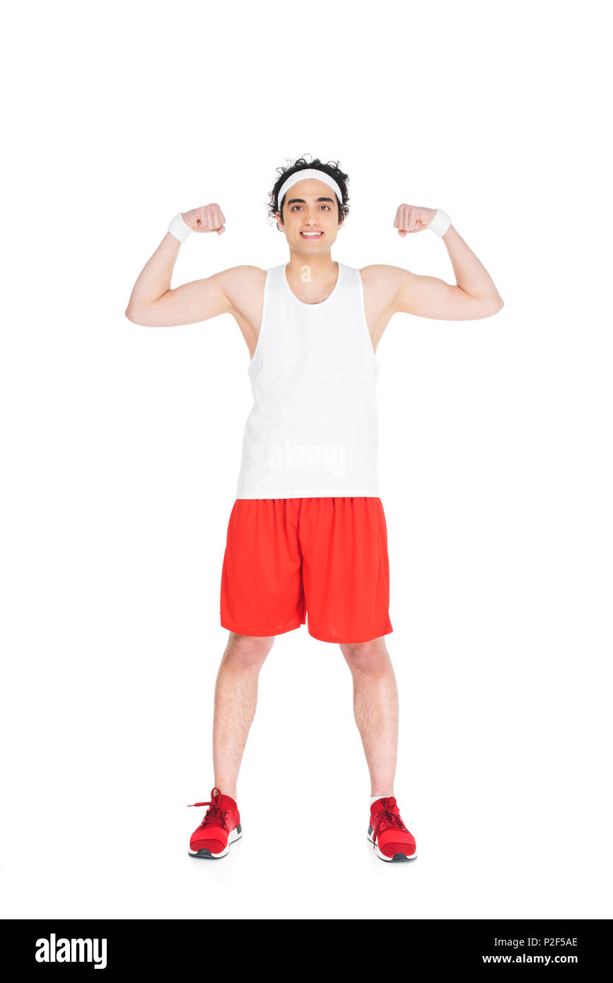 Muscles man skinny man hi-res stock photography and images - Alamy