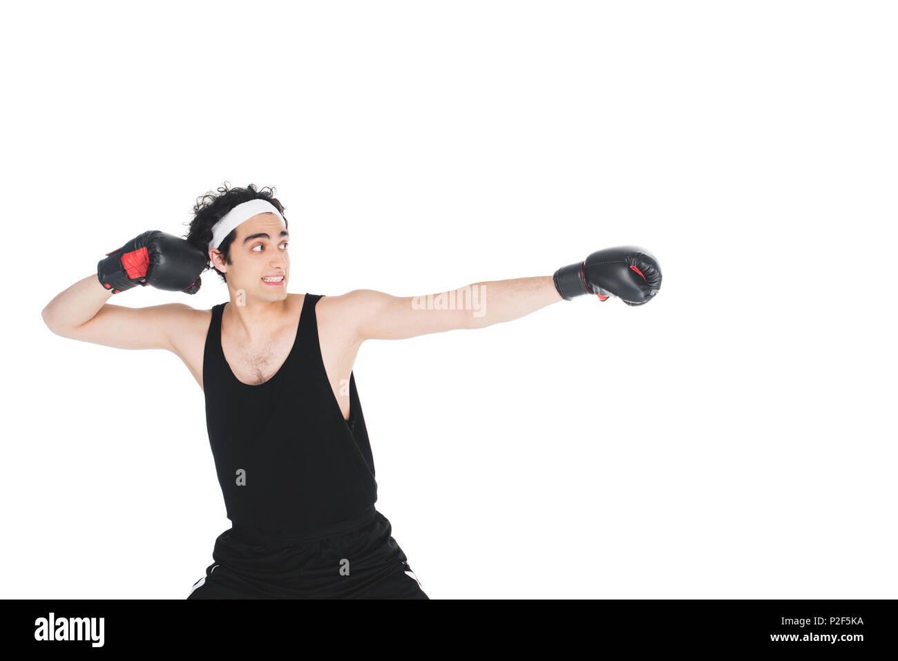 Skinny boxer male hi-res stock photography and images - Alamy