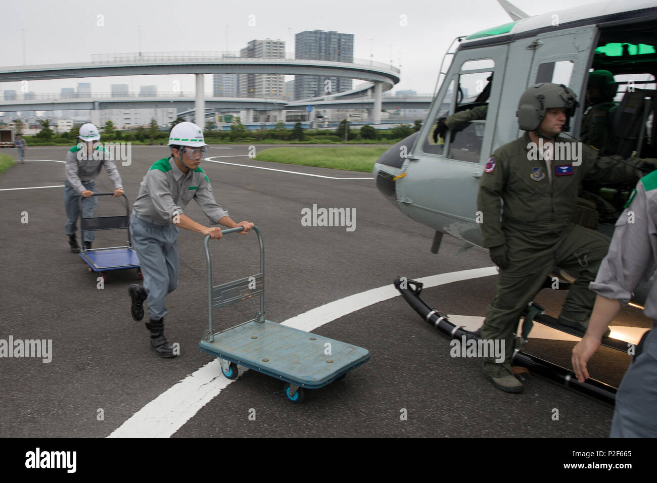 Disaster prevention park japan hi-res stock photography and images - Alamy