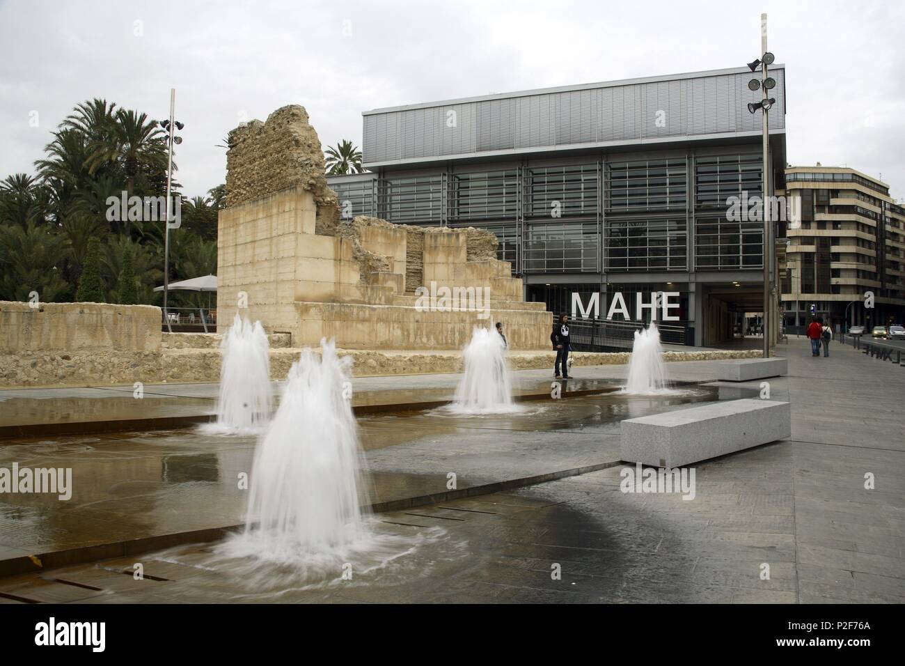 SPAIN - Valencia autonomous region - Alicante. Elche / Elx; plaza y ...
