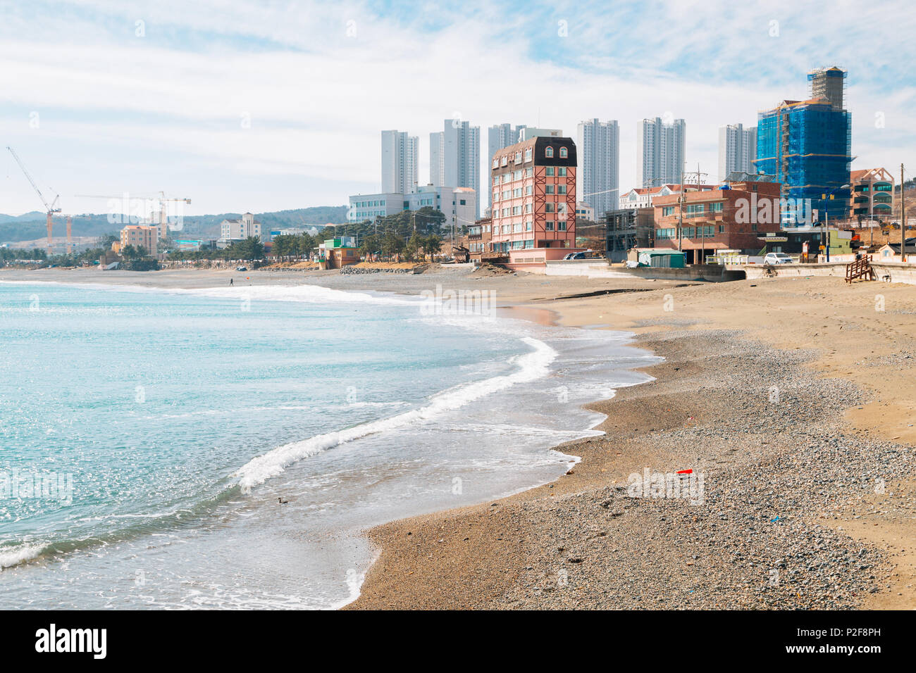 Gangdong beach in Ulsan, Korea Stock Photo - Alamy