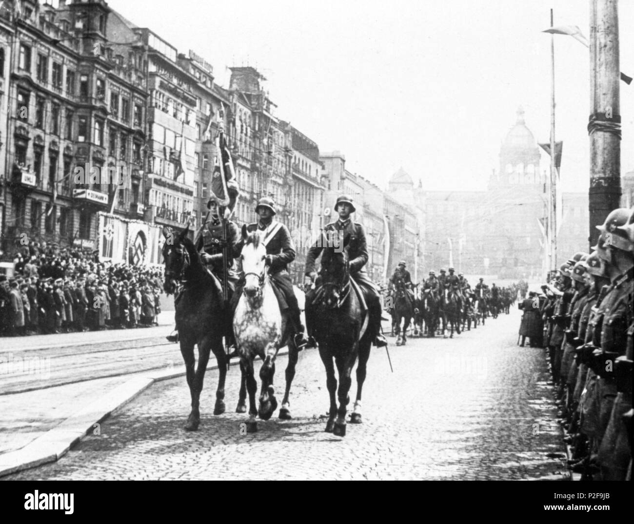 German troops prague hi-res stock photography and images - Alamy