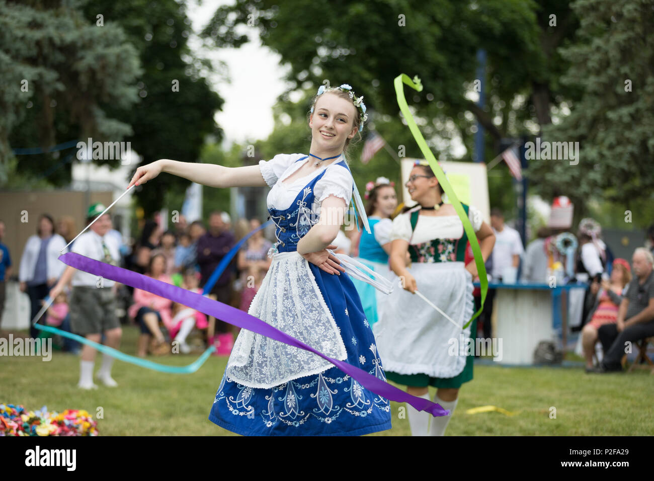 German maypole hi-res stock photography and images - Alamy