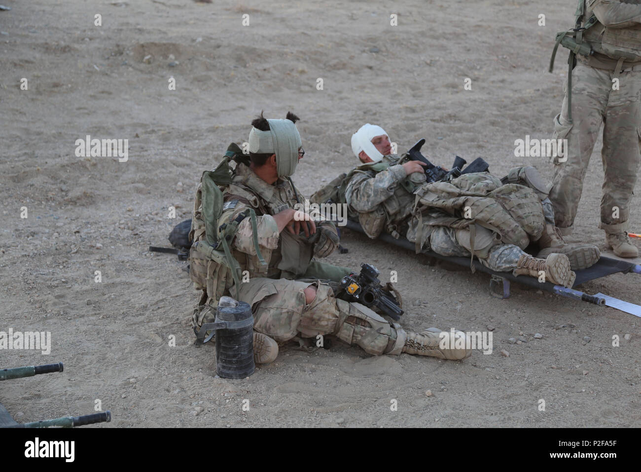 U.S. Army Soldiers assigned to 3rd Brigade Combat Team, 4th Infantry ...