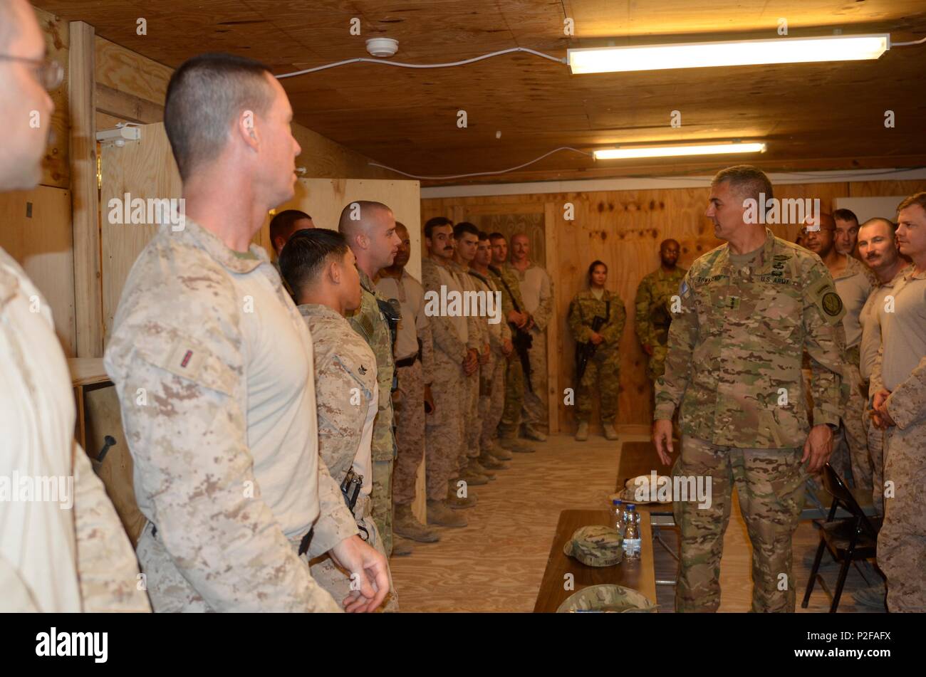 Lt. Gen Stephen J. Townsend, commander of Combined Joint Task Force ...