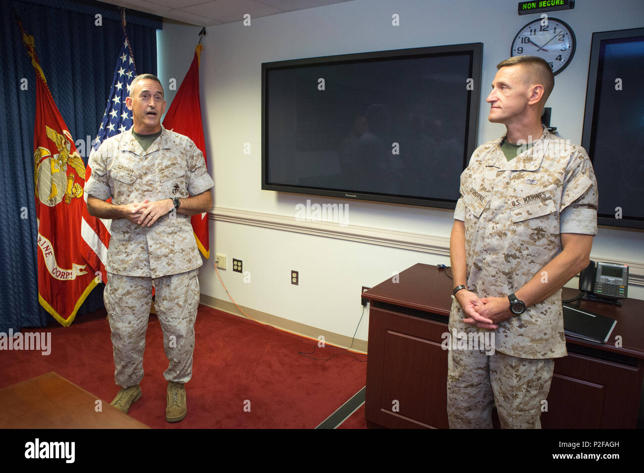 U.S. Marine Corps Maj. Gen. James W. Lukeman, commanding general ...