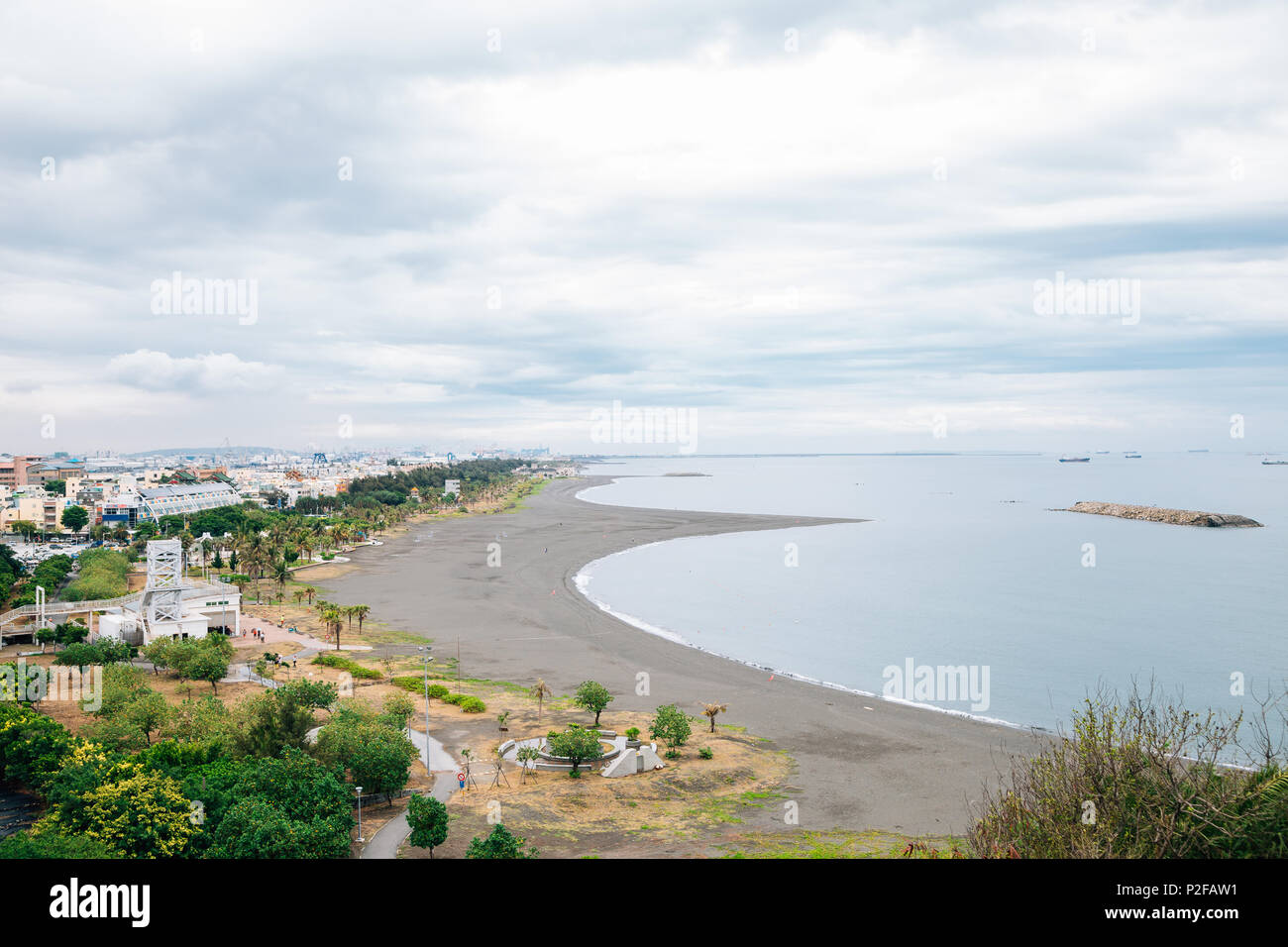 Cijin beach town in Kaohsiung, Taiwan Stock Photo - Alamy