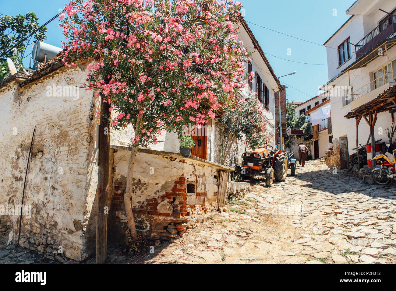 Sirince old village in Selcuk, Turkey Stock Photo - Alamy
