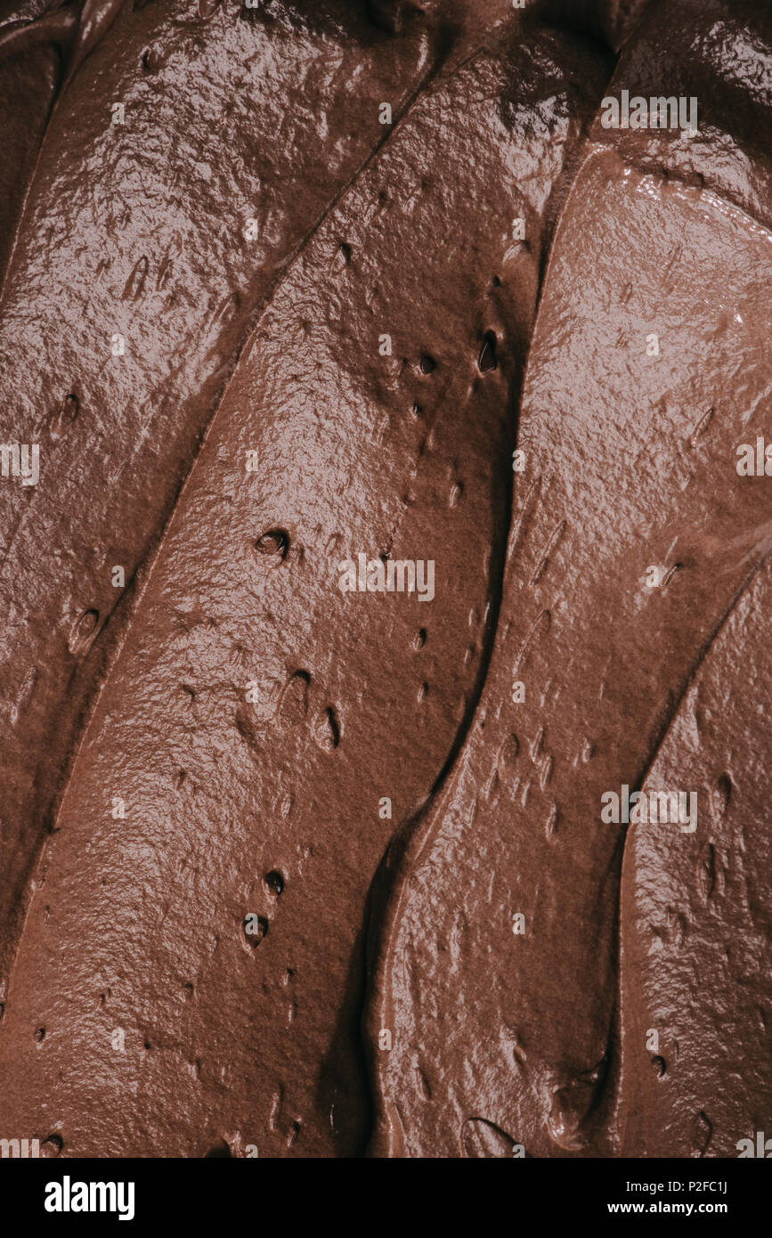 elevated view of yummy sweet cooked chocolate Stock Photo - Alamy