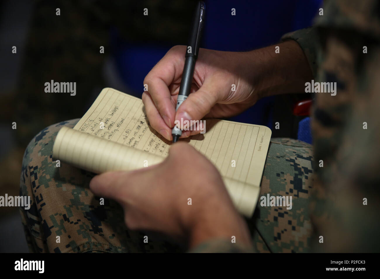 A U.S. Marine with 3rd Law Enforcement Battalion, III Marine ...