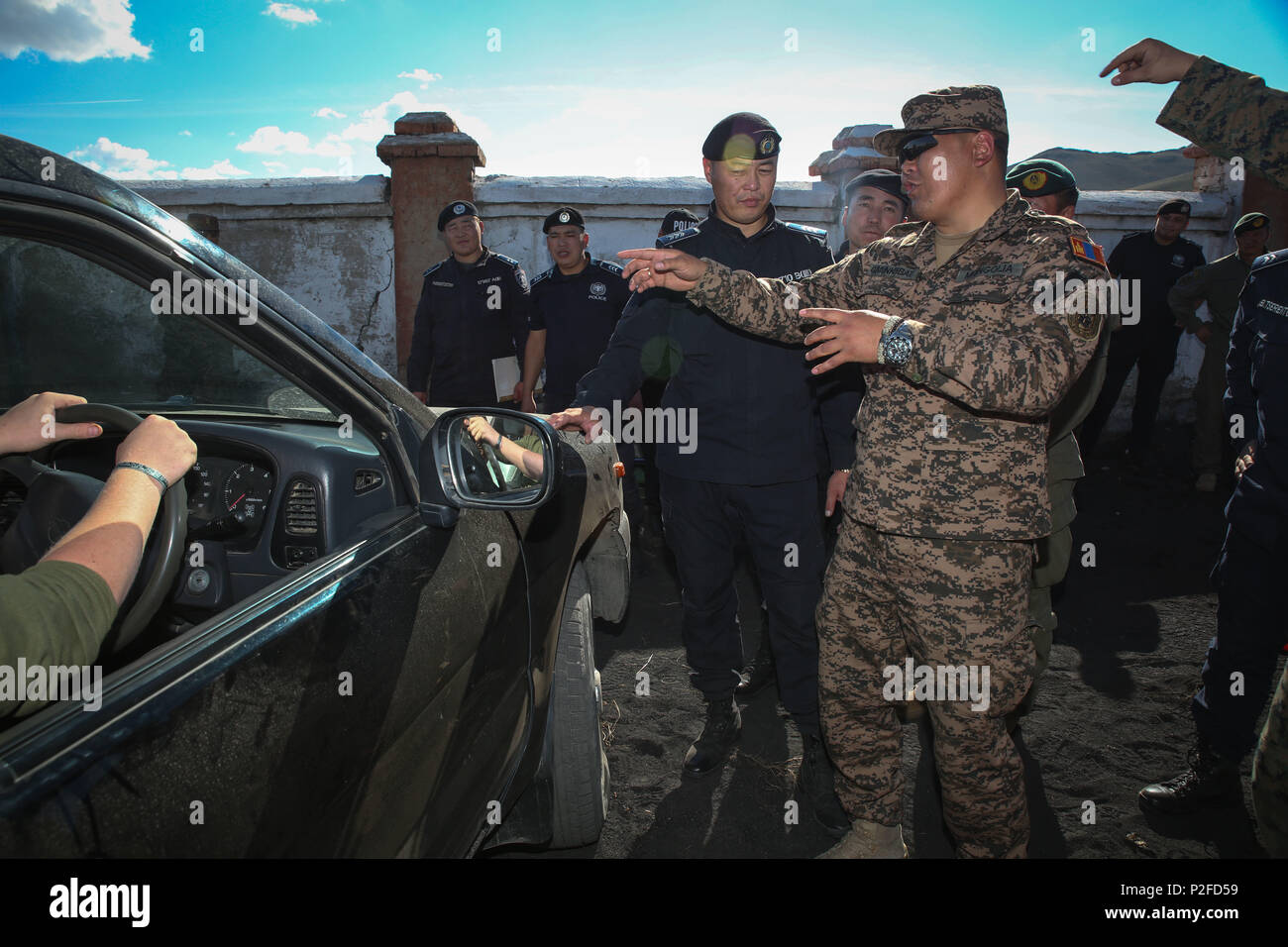 Mongolian police hi-res stock photography and images - Alamy