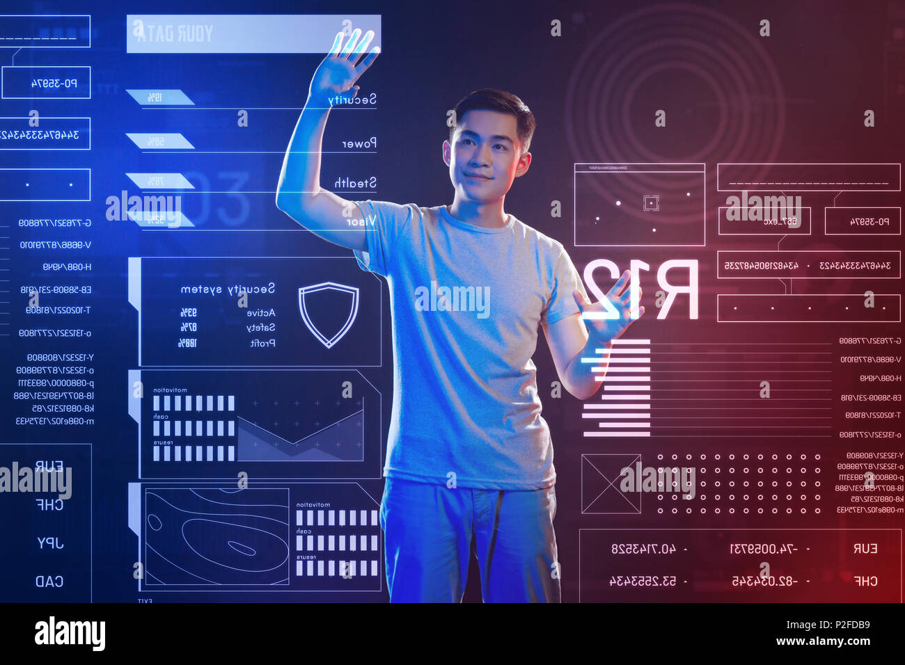 Futuristic devices hi-res stock photography and images - Alamy