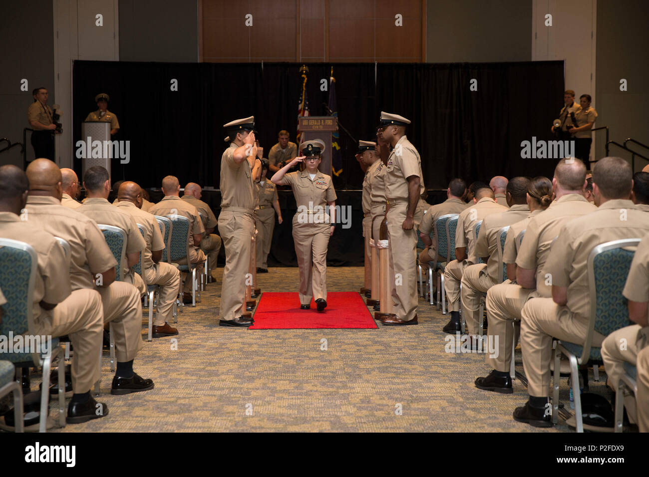 HAMPTON, Va. (Sept. 16, 2016) -- Chief Hospital Corpsman Crystal Frank ...