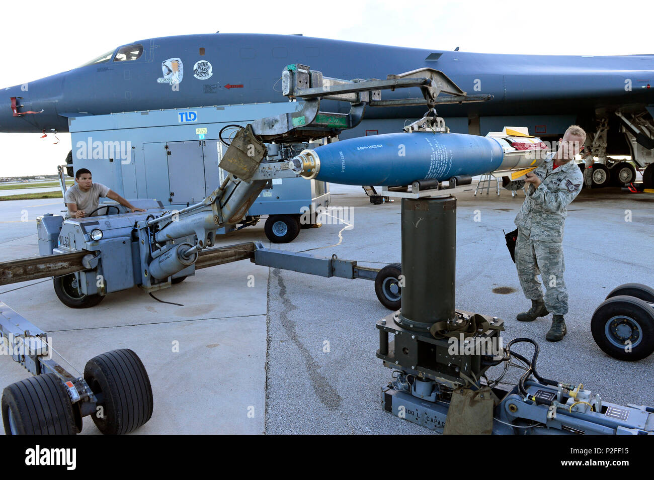 Airman Michael Brown and Staff Sgt. Nick Douglas, both 34th Aircraft ...