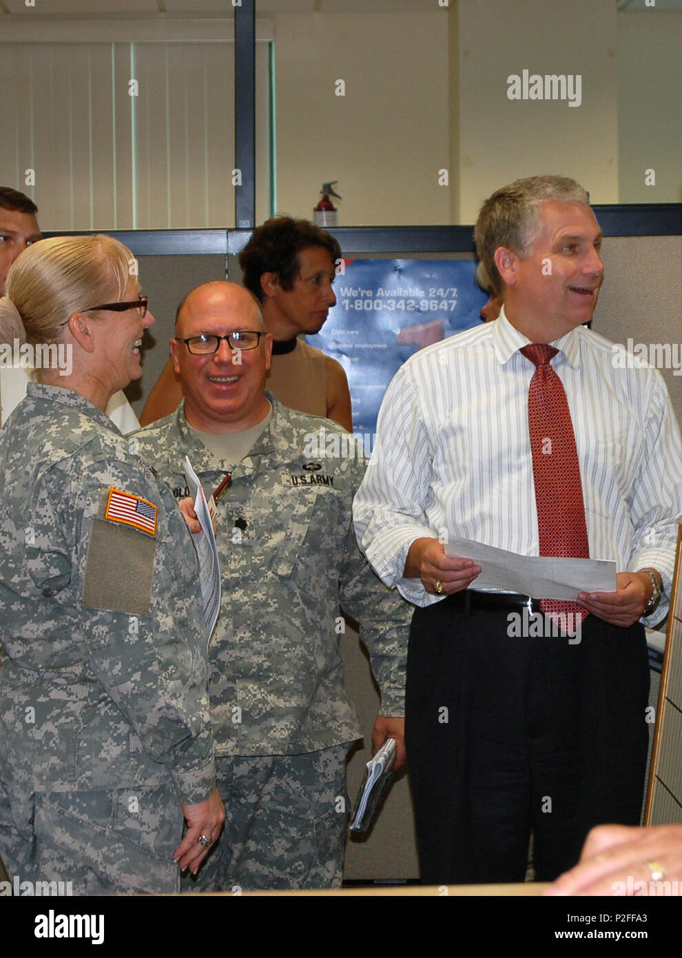 Mr. Stephen D. Austin, Assistant Chief of Army Reserve, meets with ...