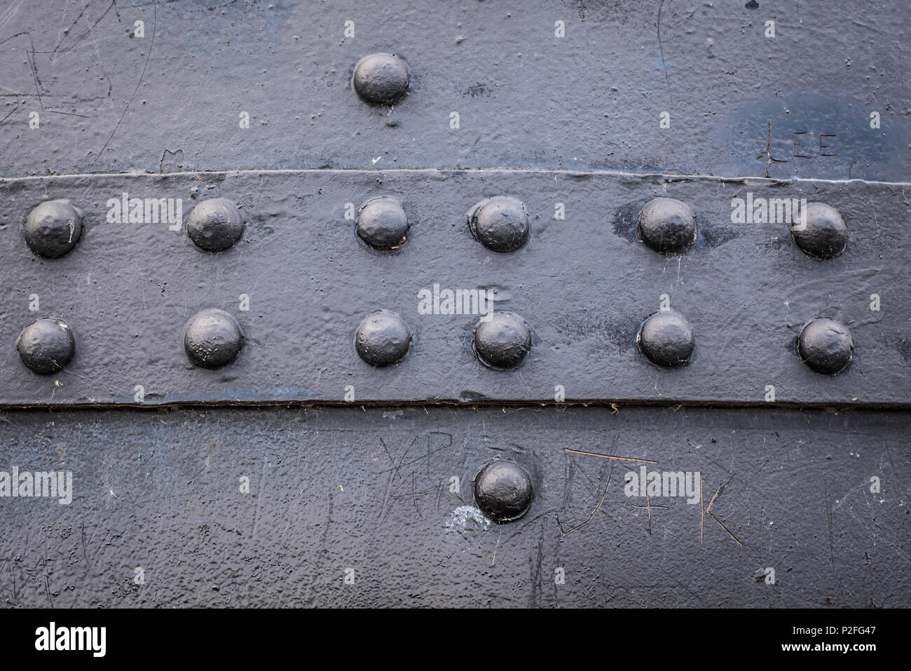 Riveted bolts hi-res stock photography and images - Alamy