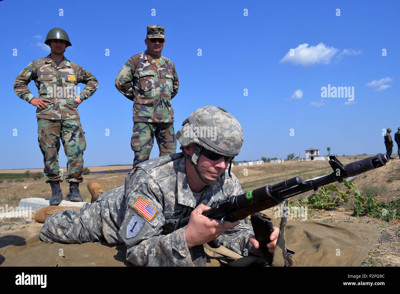 North Carolina National Guard Sgt. Joshua James with headquarters, 1st ...