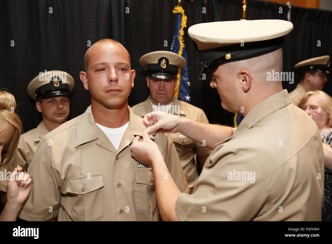 Awards and reenlistment ceremony hi-res stock photography and images ...