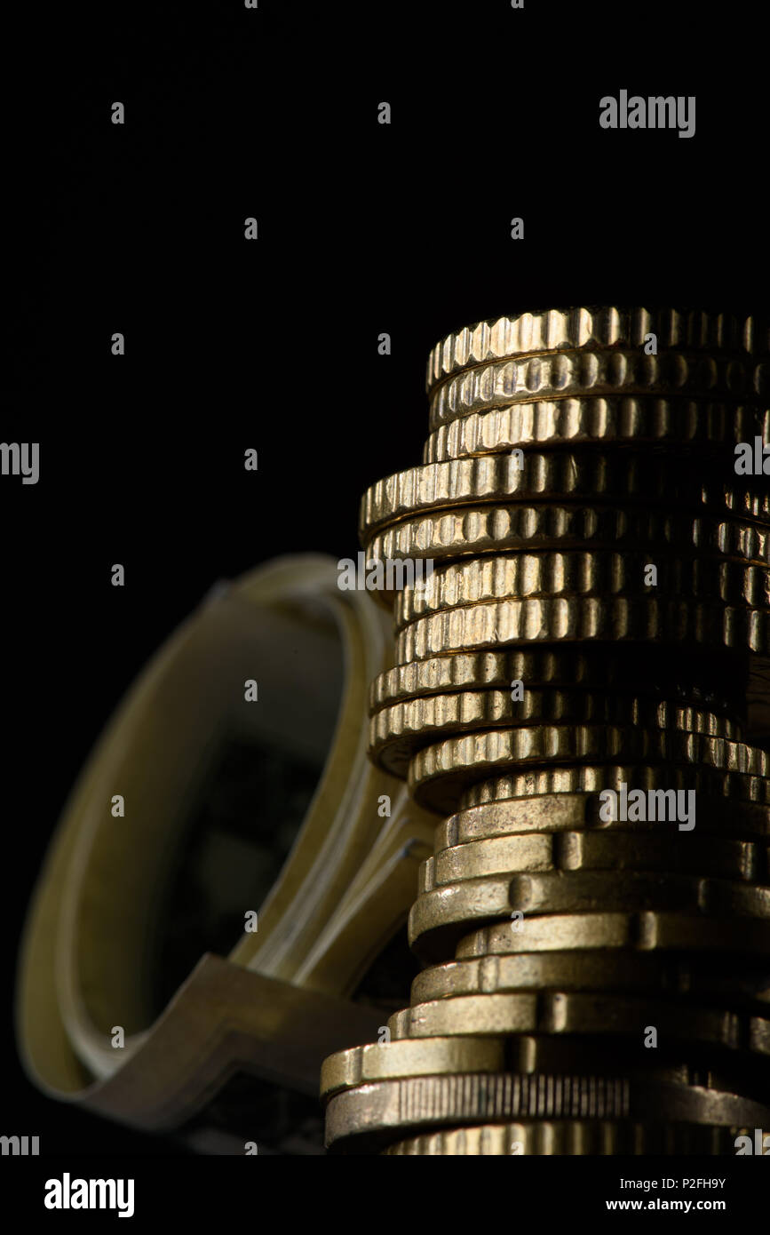 Rolled coins hi-res stock photography and images - Alamy