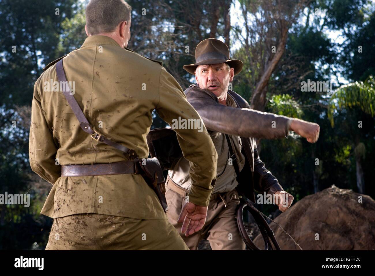 Indiana jones film still fight scene hi-res stock photography and ...