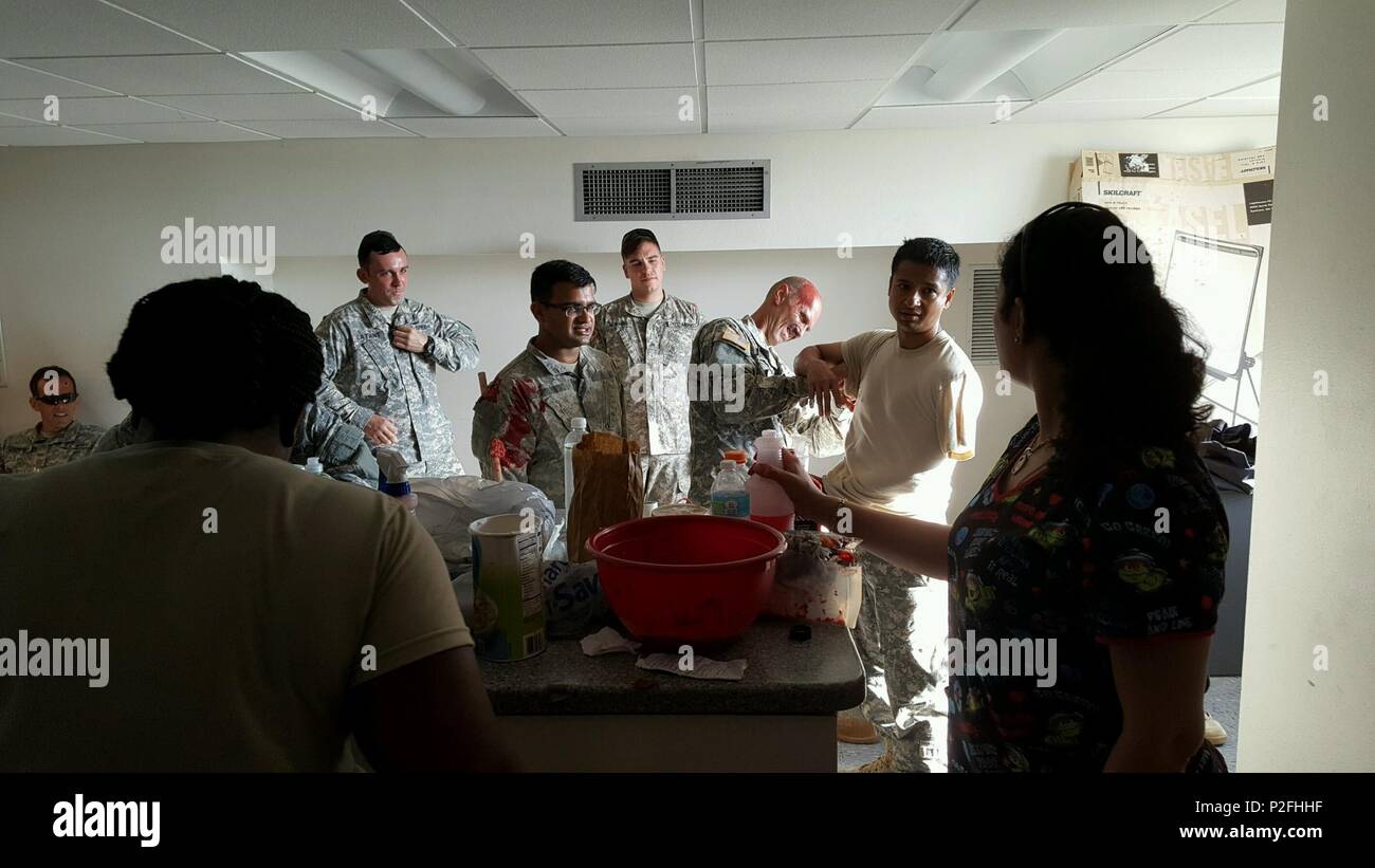 Army Reserve Medical Command Soldiers from Tampa-based 7222nd Medical ...