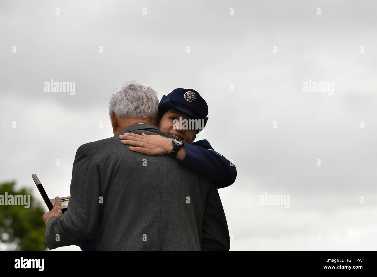 U.S. Air Force Master Sgt. Vanessa Reeves, POW/MIA ceremony coordinator ...