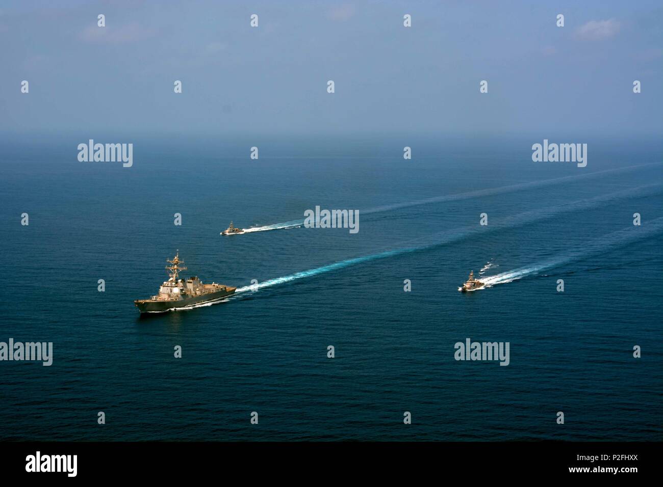 USS Mason (DDG 87), an Arleigh Burke-class guided-missile destroyer ...