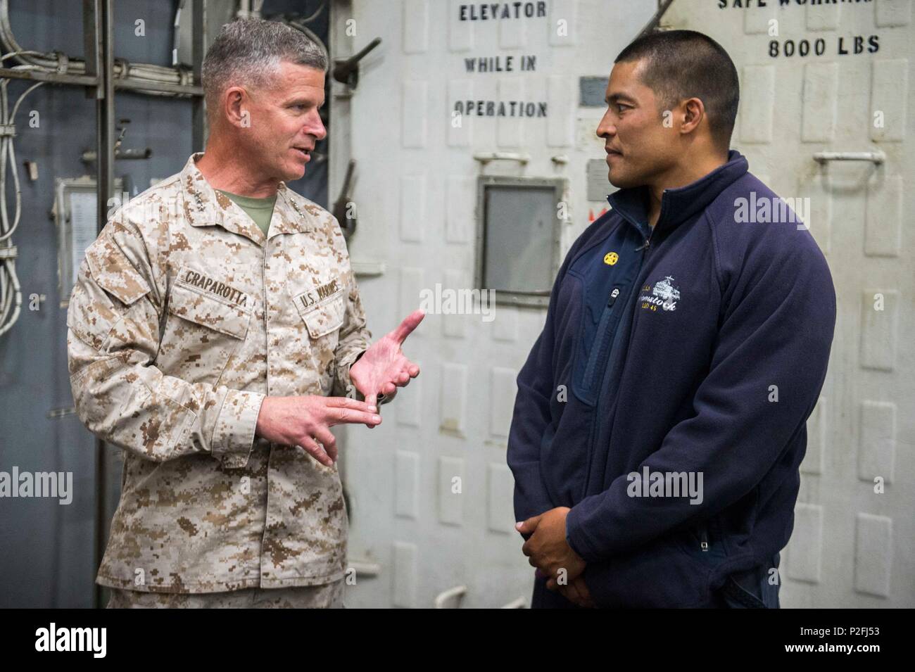 160912-N-TU910-142 PACIFIC OCEAN (Sep. 12, 2016) – Lt. Gen. Lewis ...