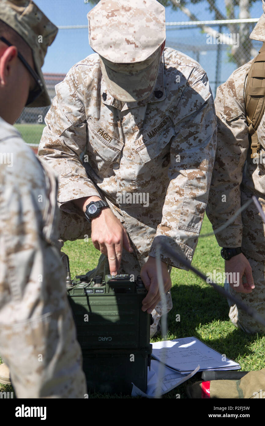U.S. Marine Corps Staff Sgt. John E. Fager, an air traffic controller ...
