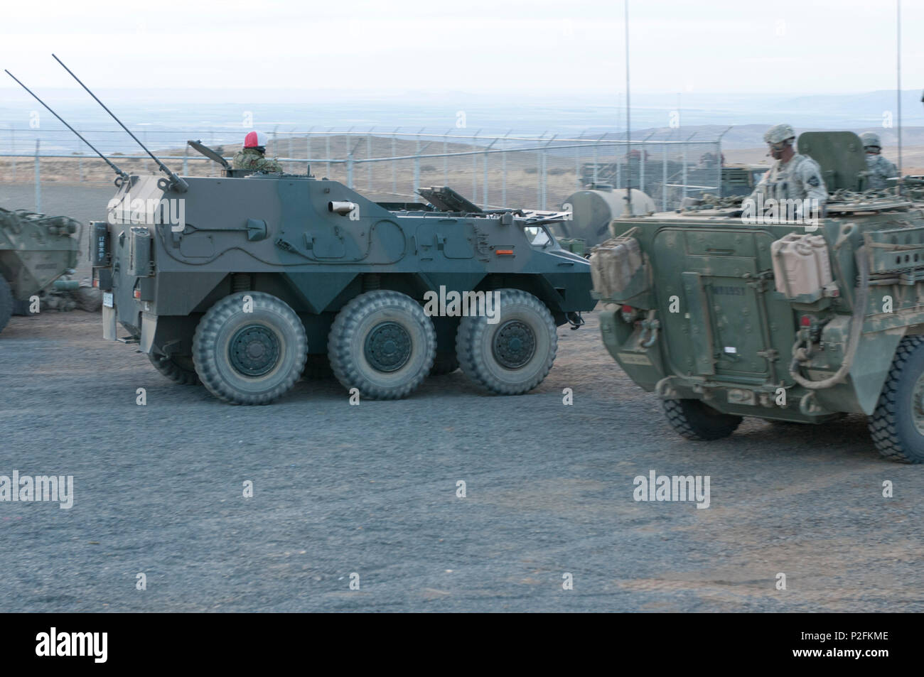 Stryker light armored vehicle hi-res stock photography and images - Alamy