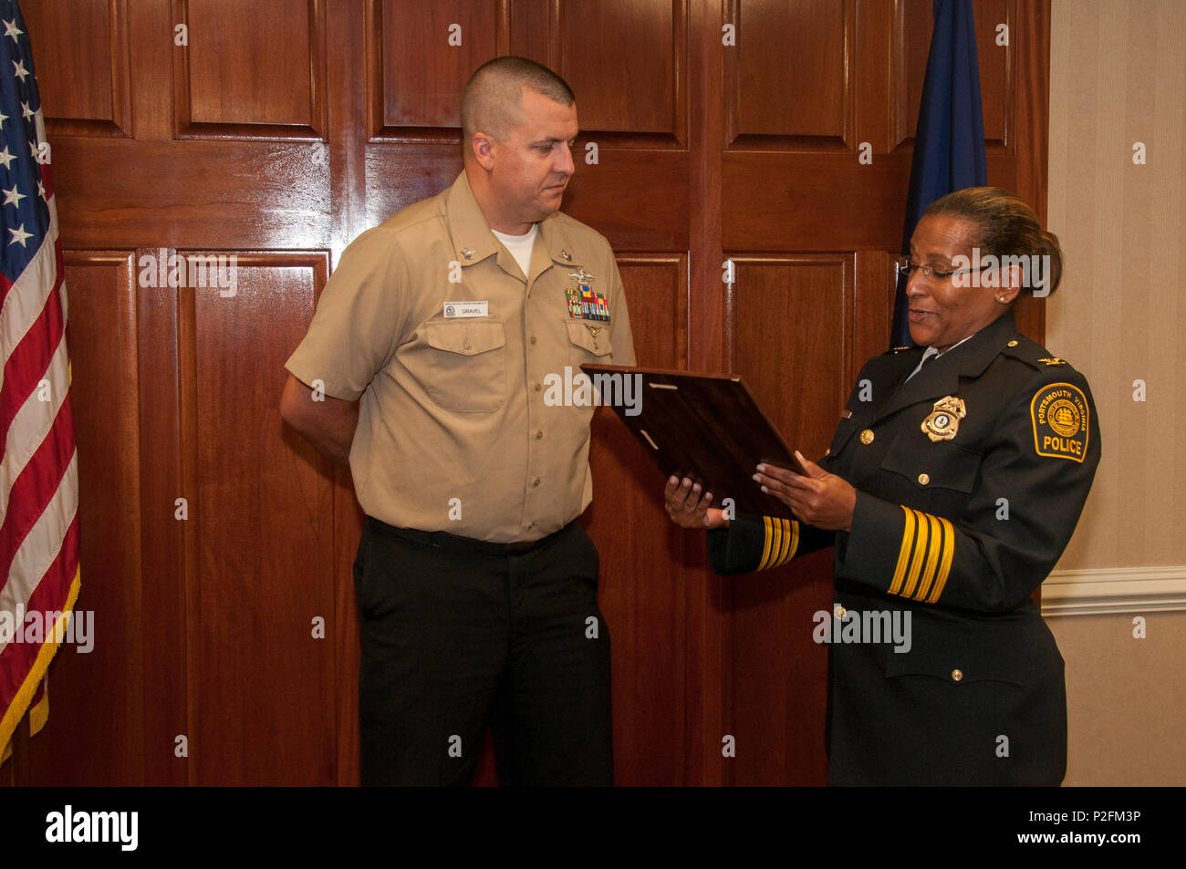 160915-N-GM597-005 Portsmouth, Va. (Sept. 15, 2016) Chief Tonya D ...