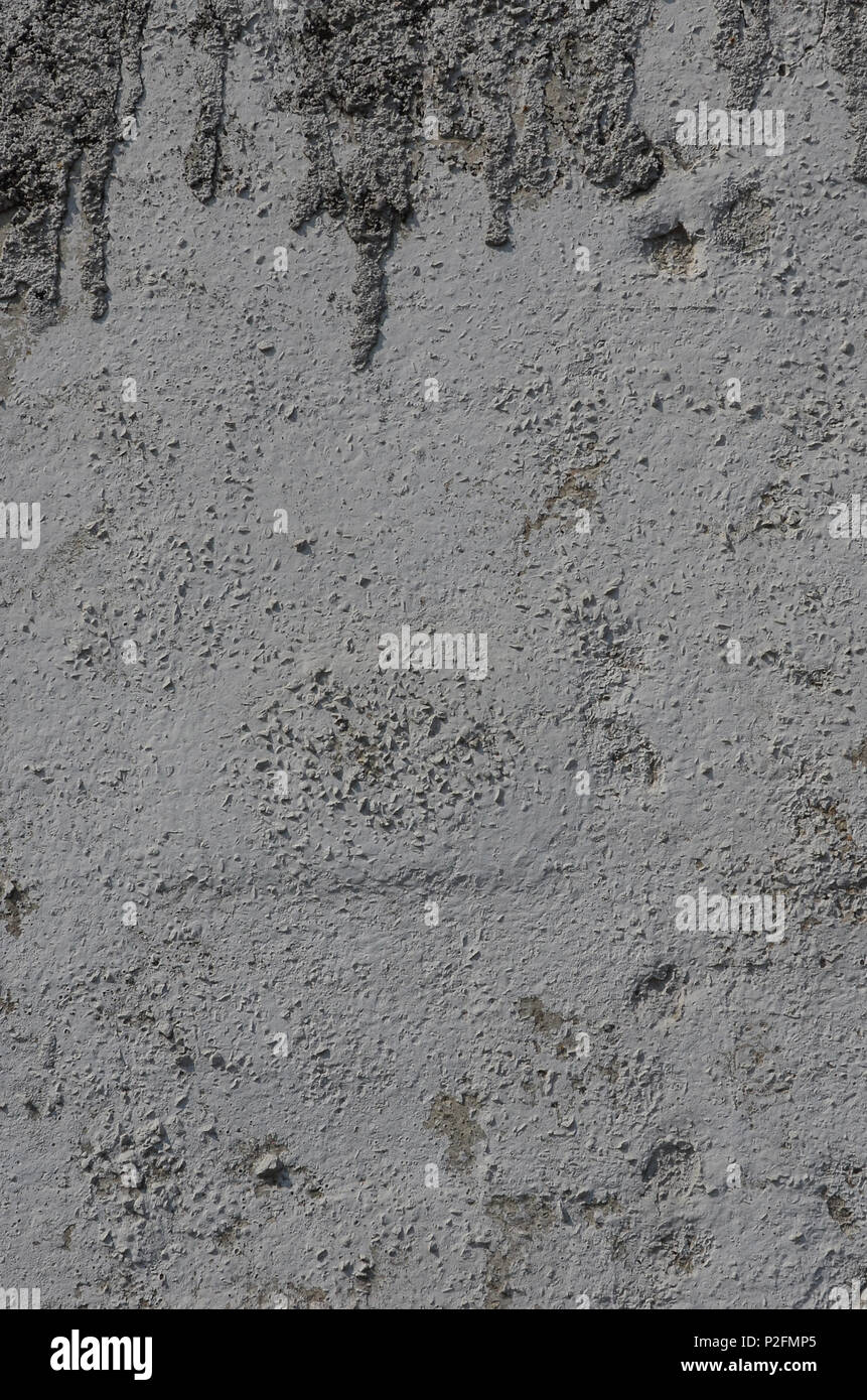 Texture of the old embossed concrete wall in gray color. Background ...