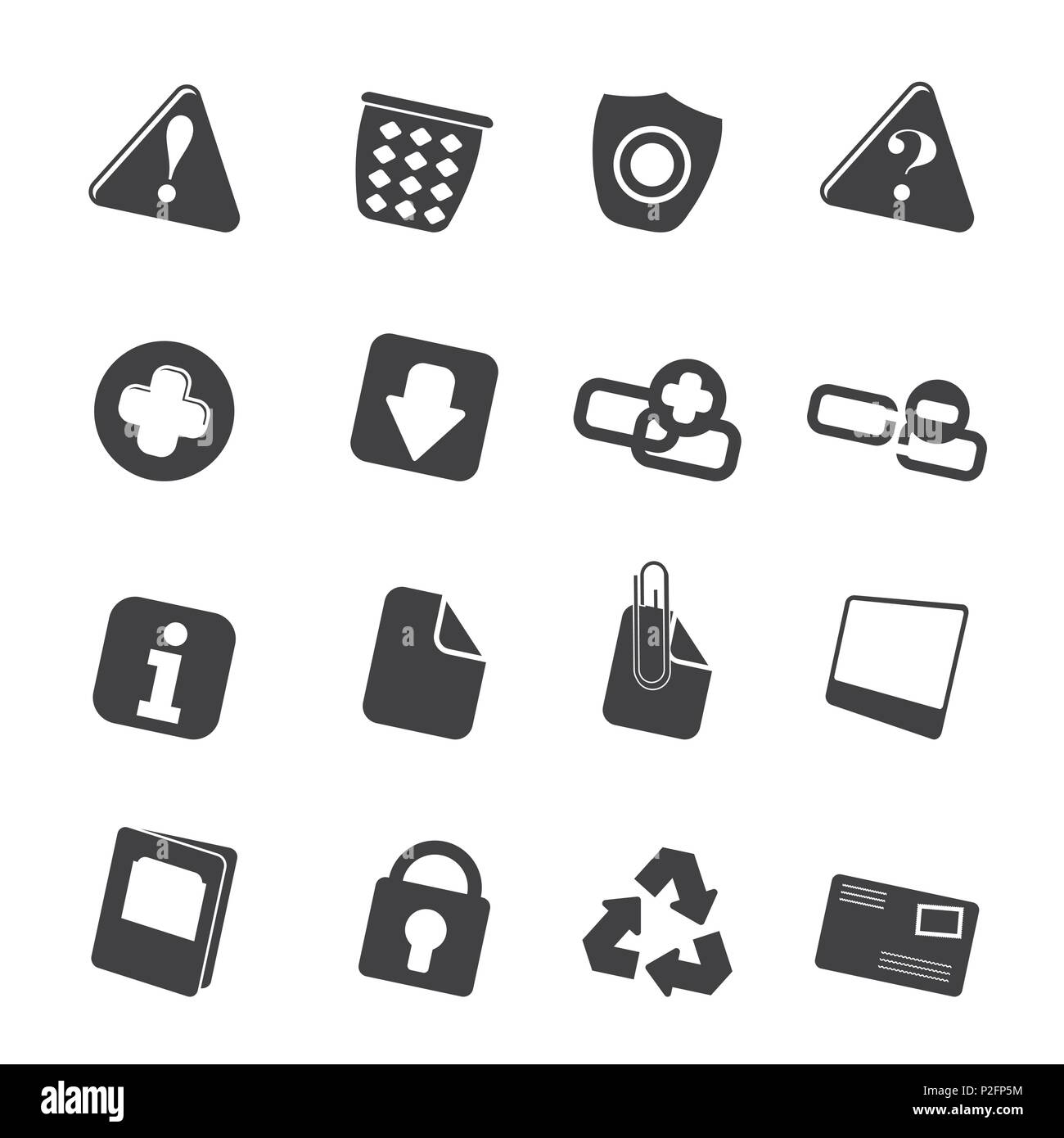 Secure attachment Stock Vector Images - Alamy