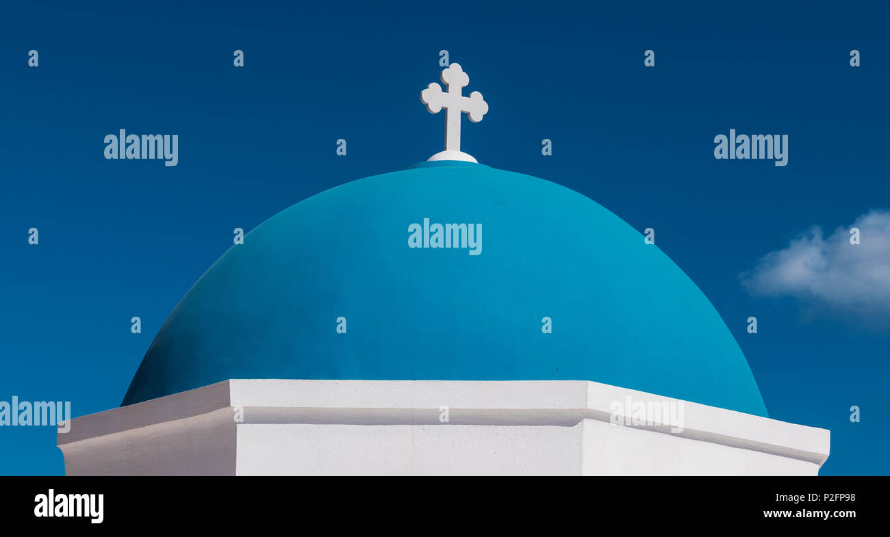Iconic blue and white church hi-res stock photography and images - Alamy