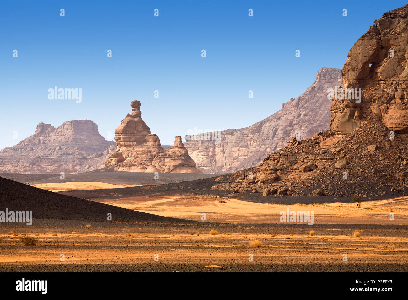 Akakus mountains, Libya, Sahara, North Africa Stock Photo - Alamy