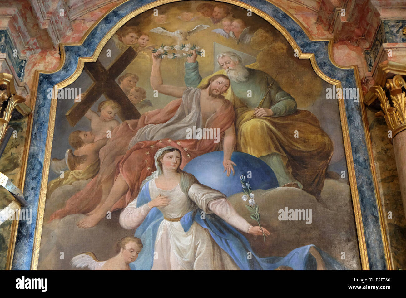Mary and holy trinity hi-res stock photography and images - Alamy