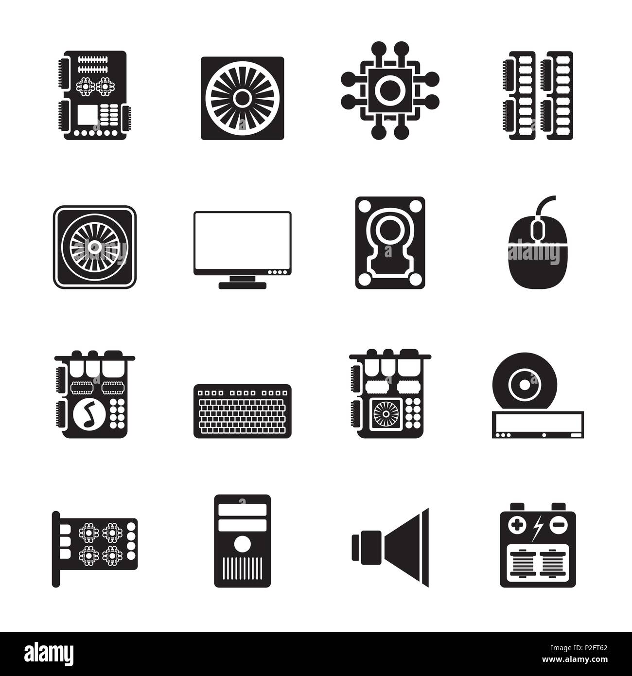 Cool Computer Silhouette